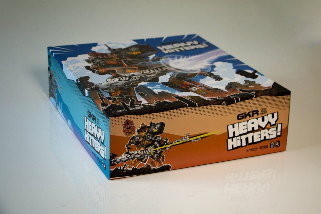 بررسی بازی رومیزی GKR Heavy Hitters - روبات های فلزی عظیم پلاستیکی
