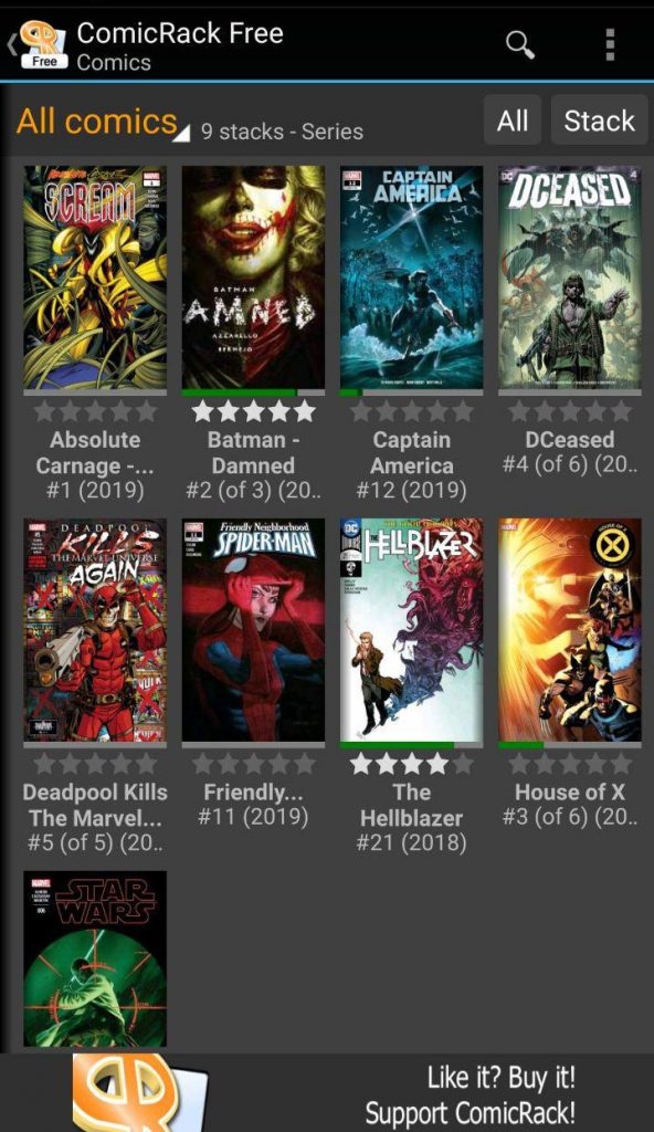 ۶ اپلیکیشن برای خواندن کمیک بوک | ویجیاتو