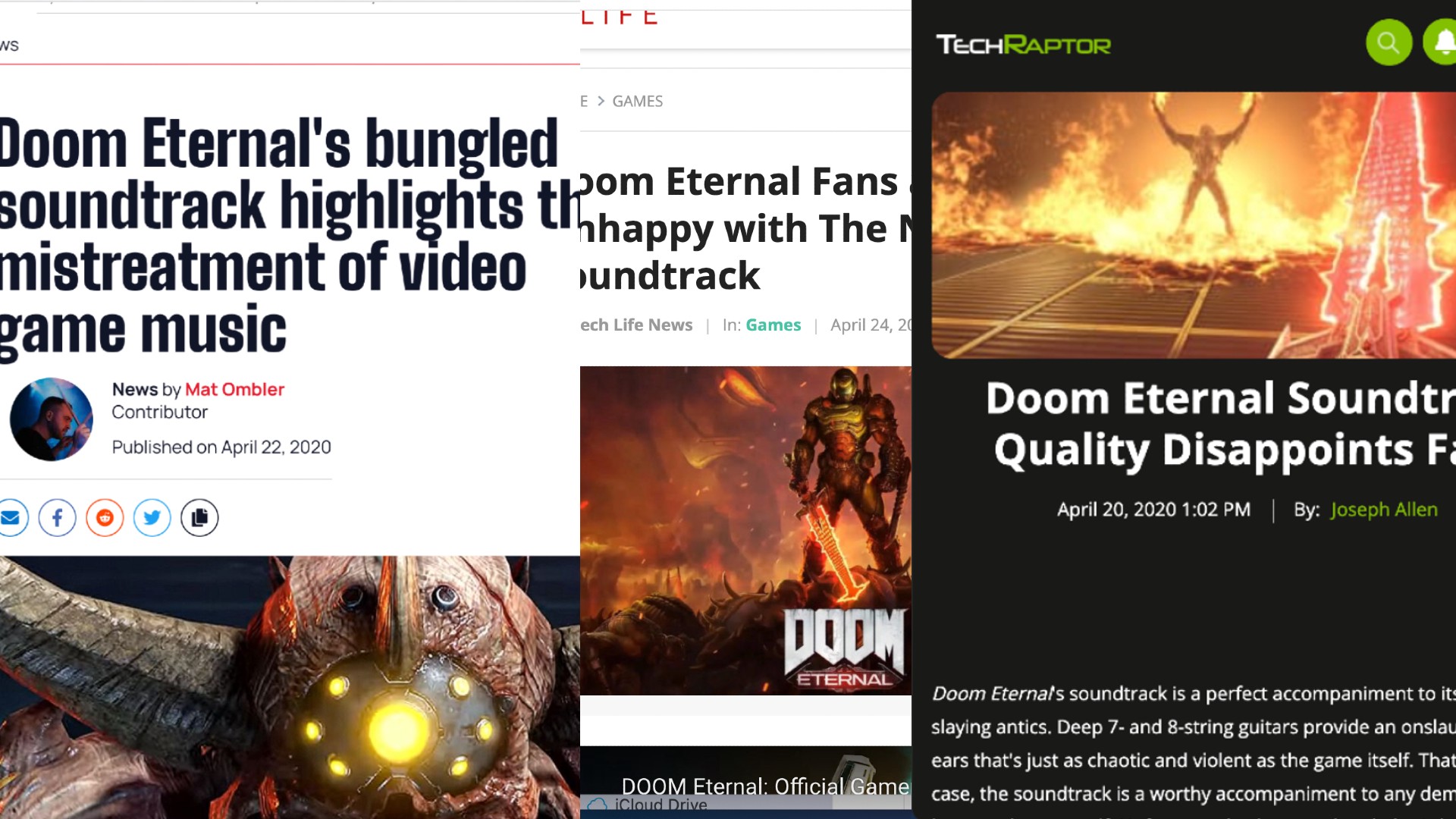 فاجعه آلبوم موسیقی Doom Eternal چگونه رخ داد؟
