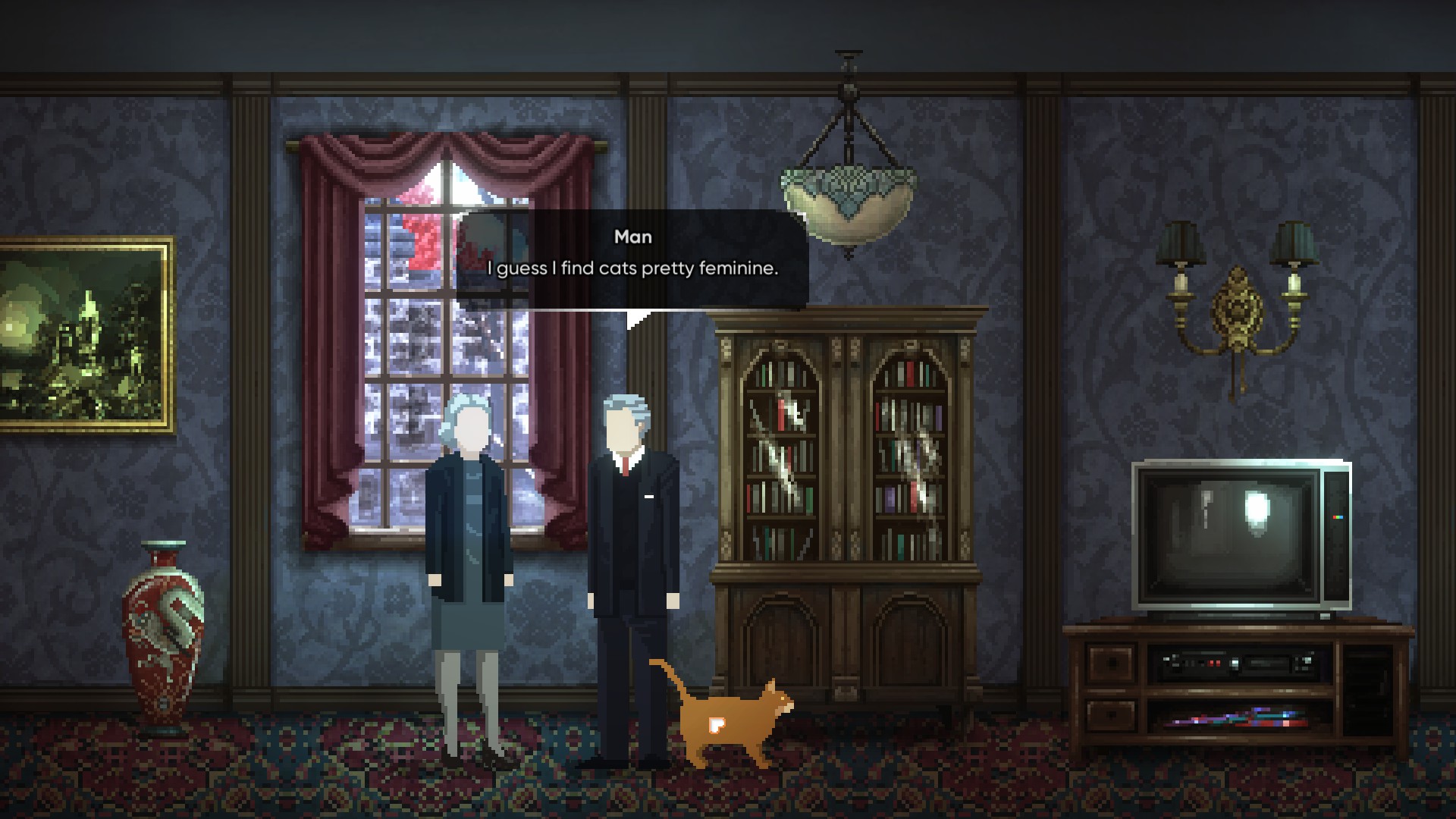 ترکیب برنده گربه‌ نارنجی و ویدیوگیم در بازی Cats and the Other Lives