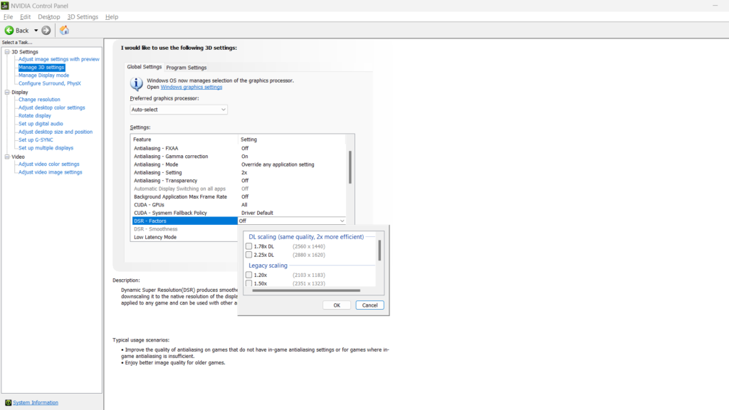 مهم‌ترین تنظیمات Nvidia Control Panel