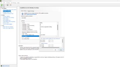 مهم‌ترین تنظیمات Nvidia Control Panel