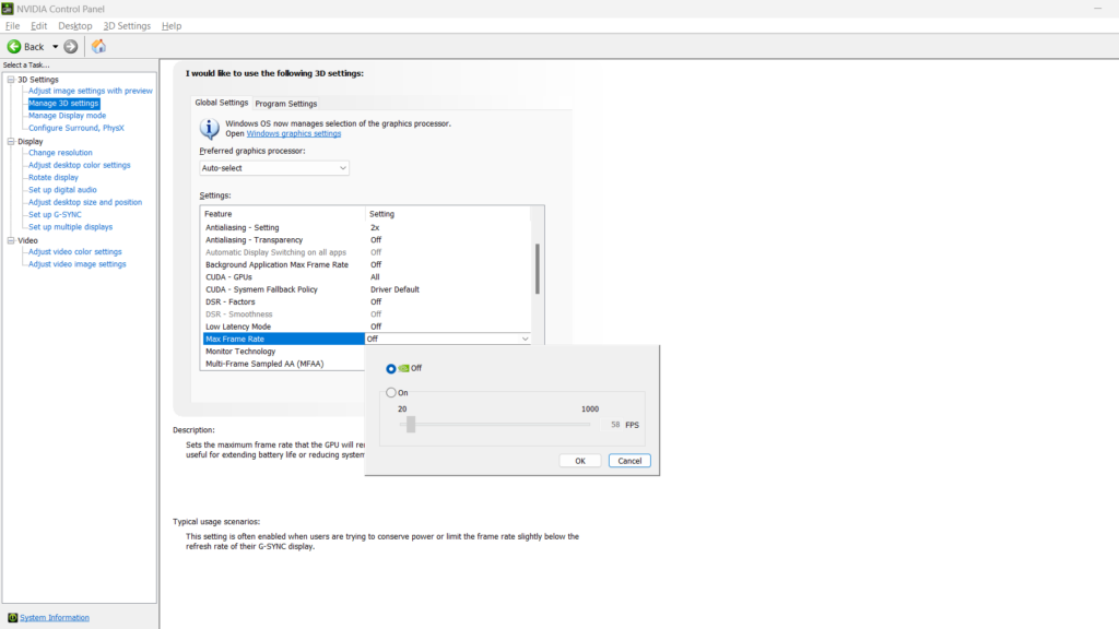 مهم‌ترین تنظیمات Nvidia Control Panel